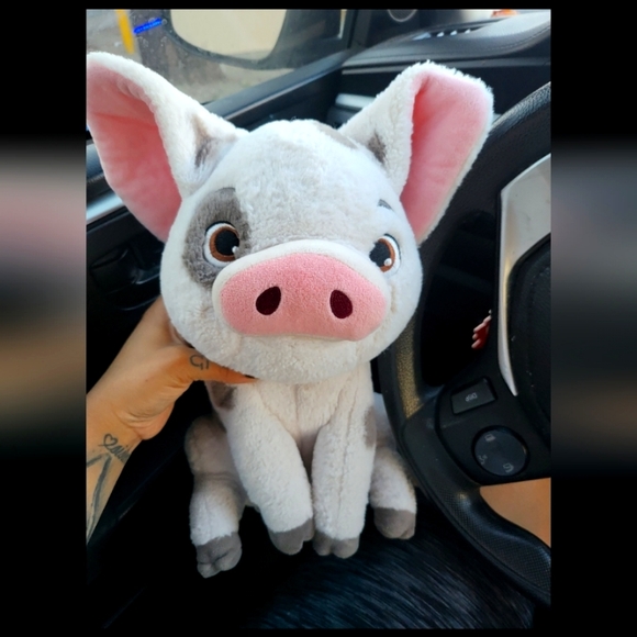 Disney | Toys | Moana Pig Plush | Poshmark